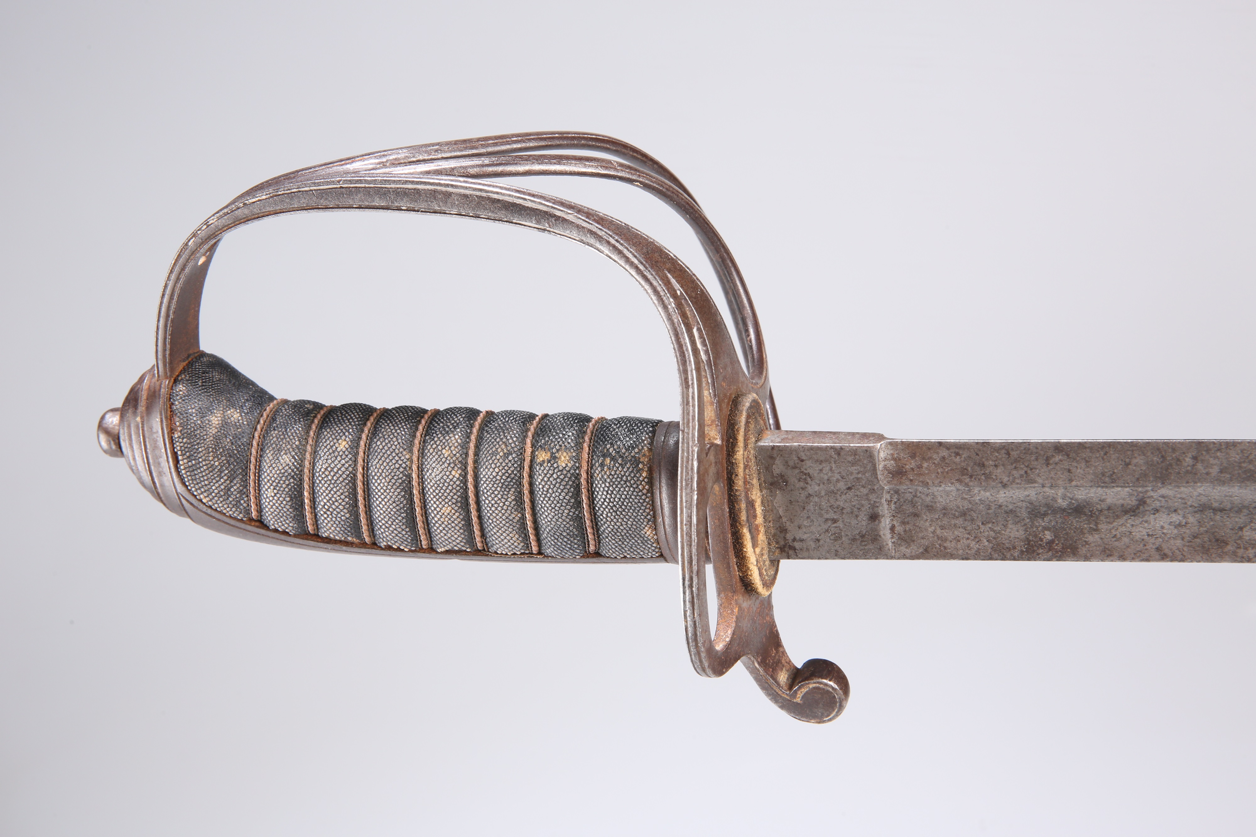 Lot 10 - A RARE 1847 PATTERN LIGHT CAVALRY SWORD OF
