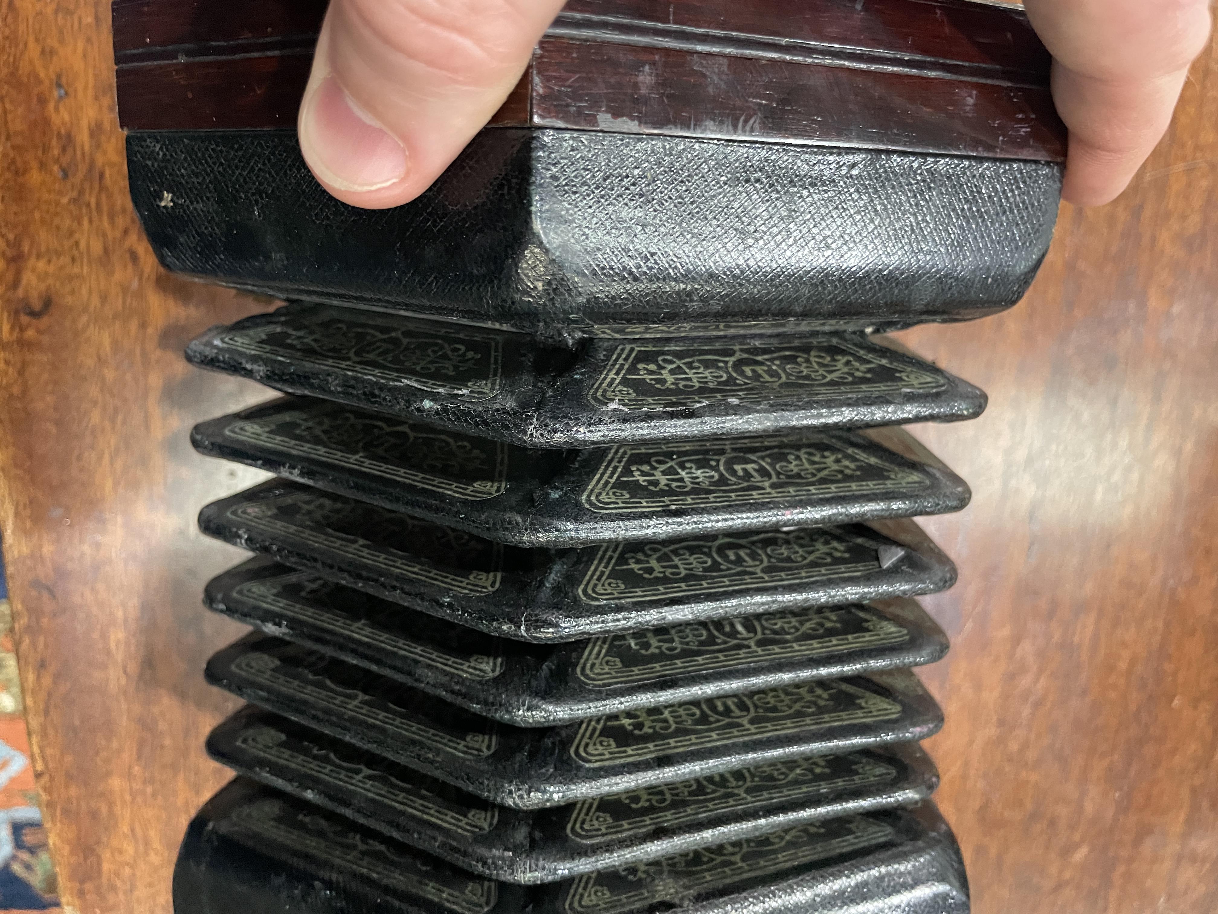 Lot 620 - A LACHENAL 40-BUTTON CONCERTINA