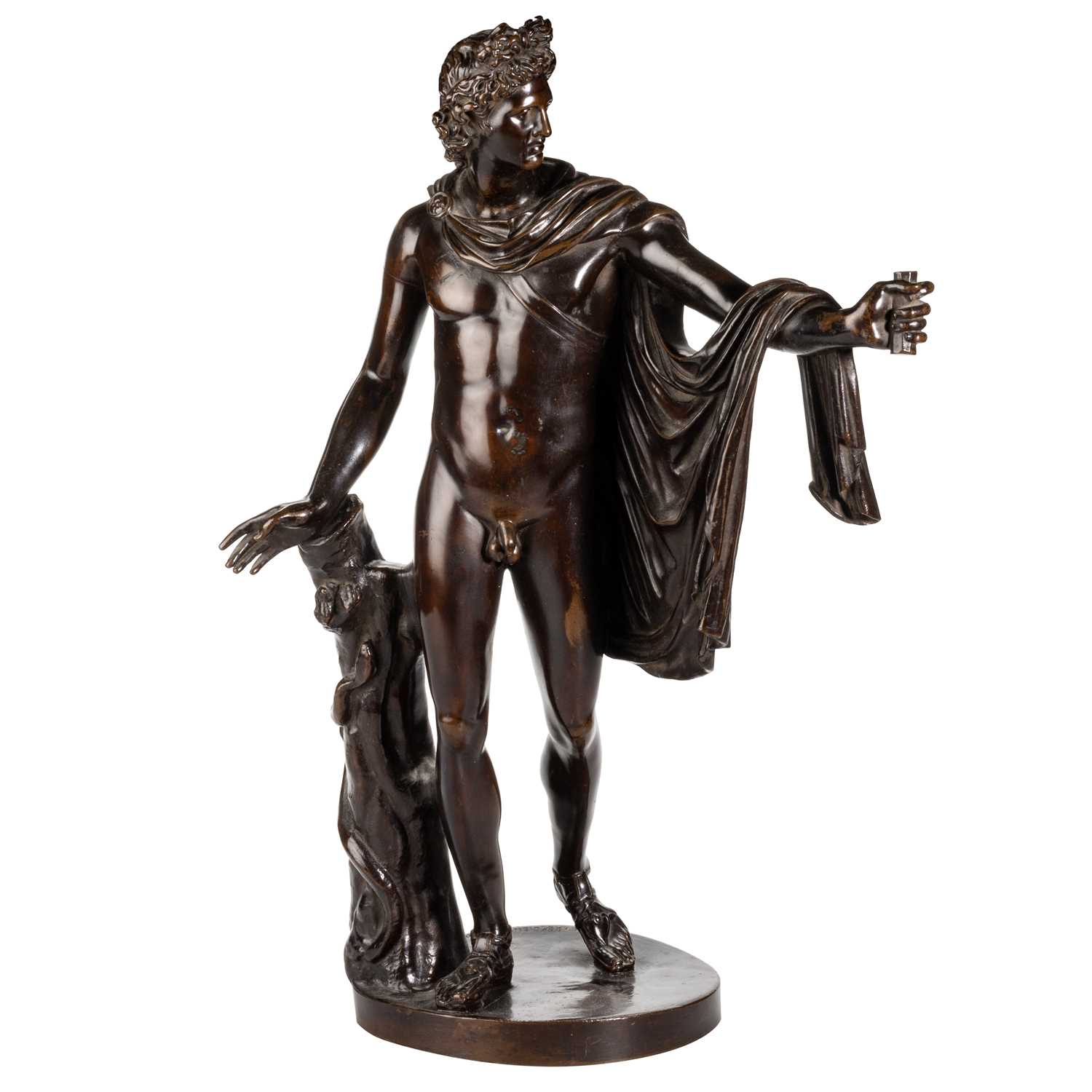 Lot 591 - FERDINAND BARBEDIENNE (1810-1892), A BRONZE