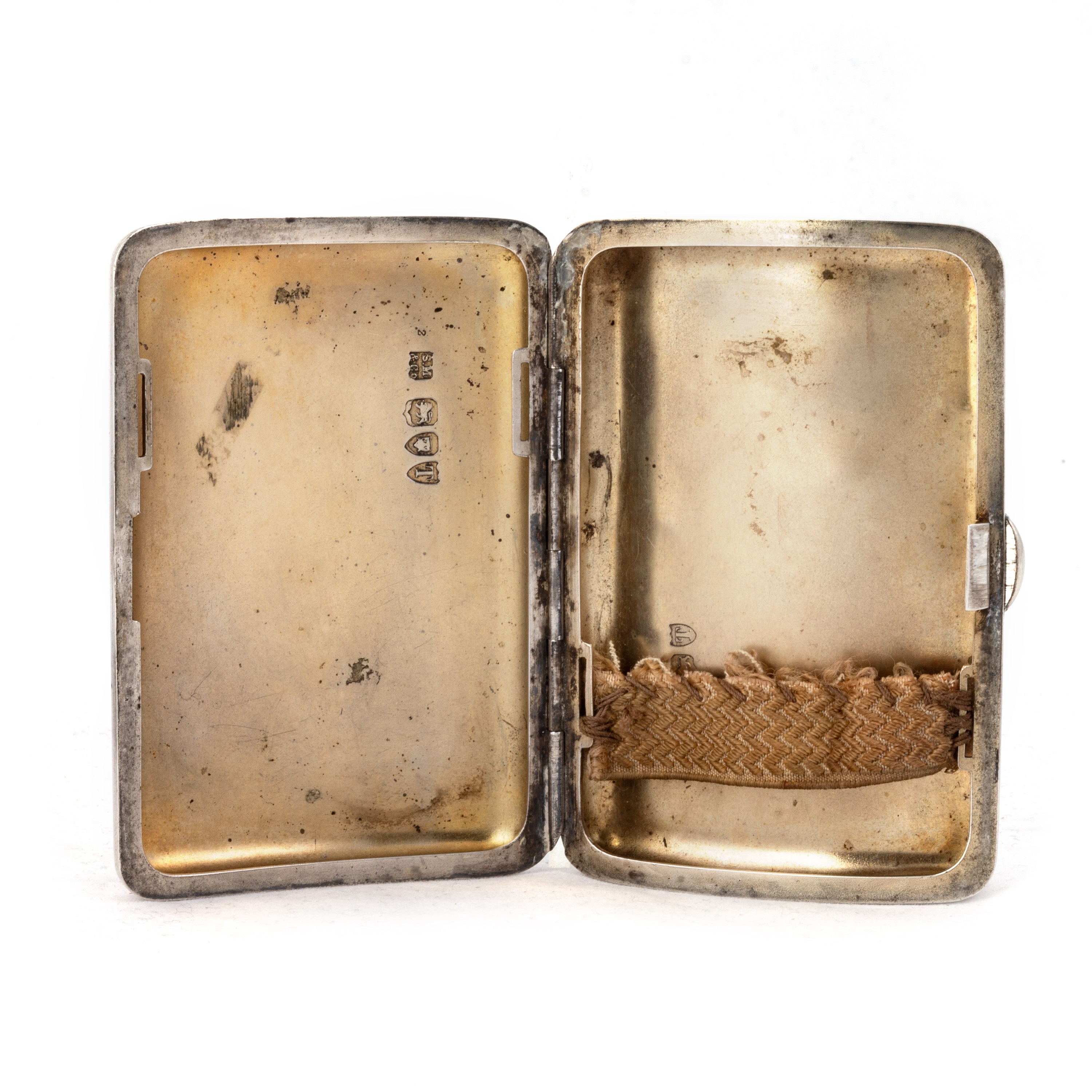 Lot 393 - A LATE VICTORIAN SILVER AND ENAMEL CIGARETTE