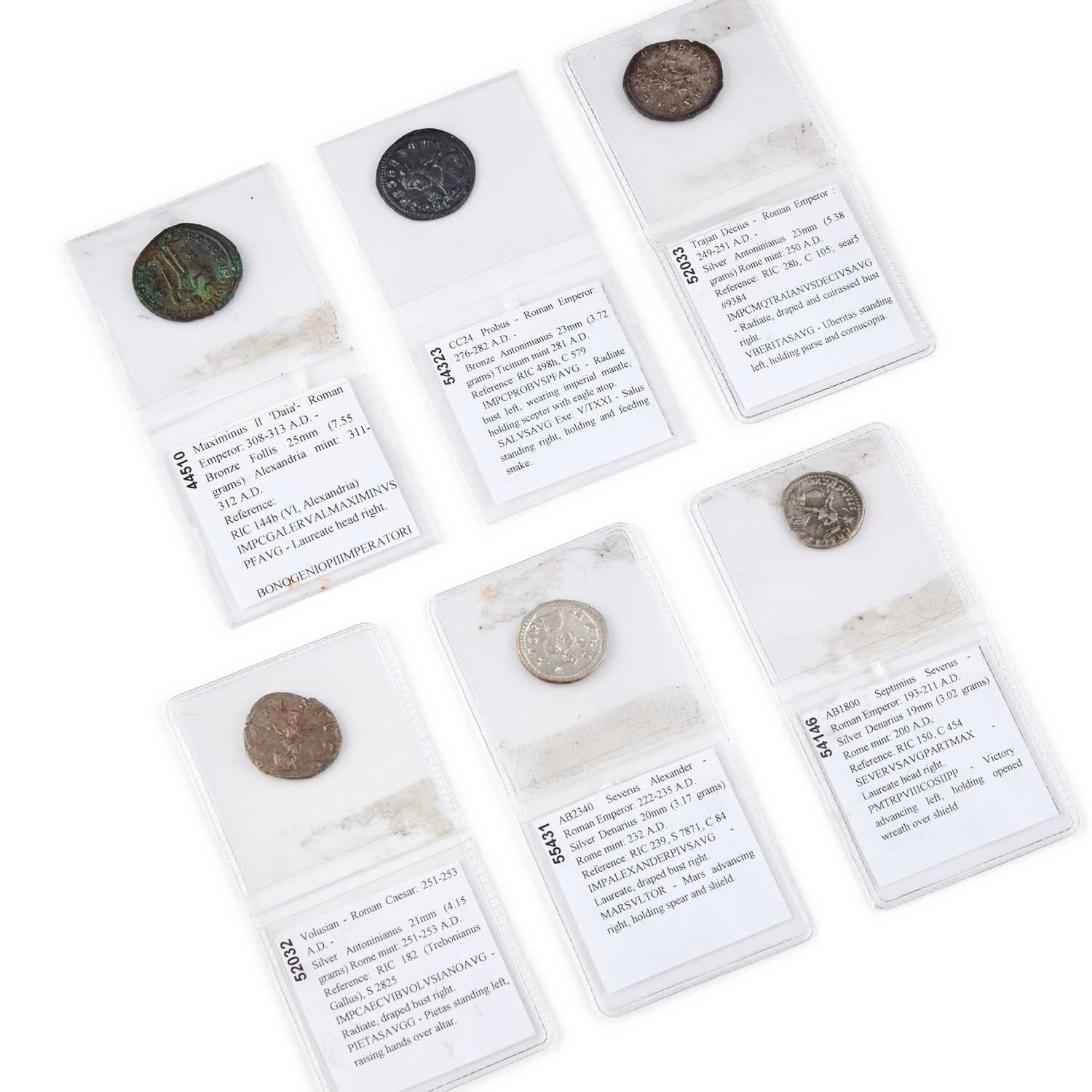 Lot 12 A GROUP OF ANCIENT ROMAN COINAGE Lot 12 A GROUP OF ANCIENT ROMAN COINAGE