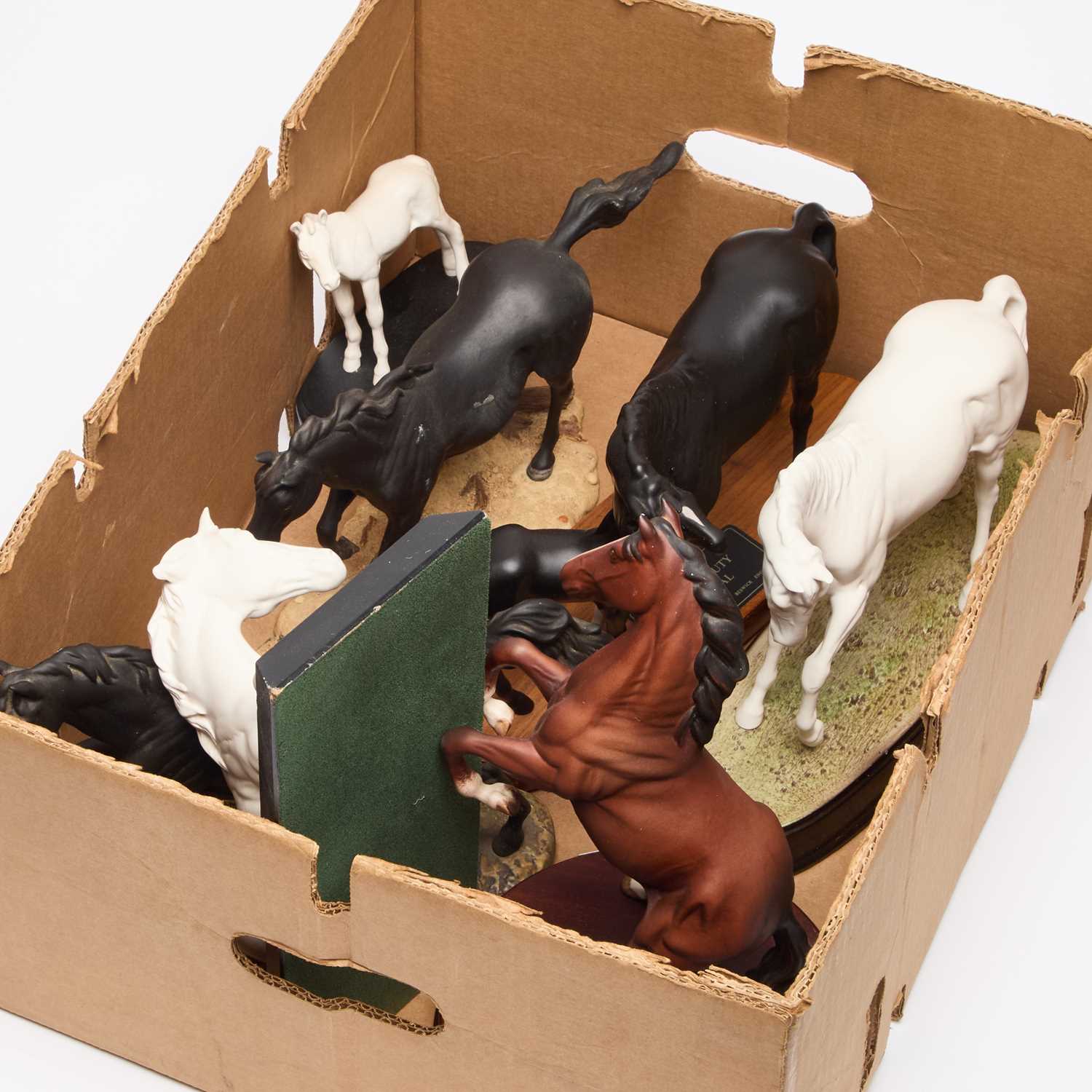 Lot 406 - SEVEN ROYAL DOULTON AND BESWICK MODELS OF