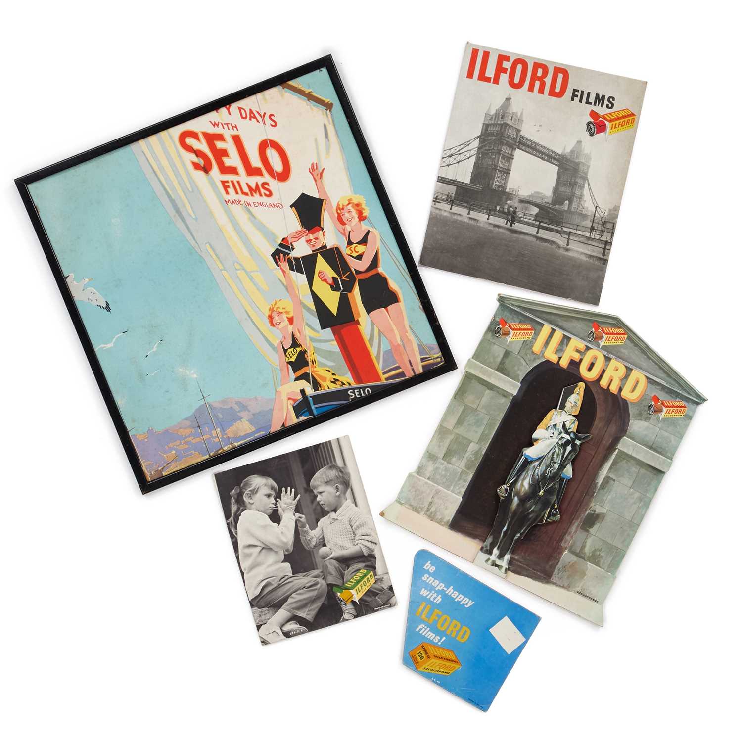 Lot 242 - A GROUP OF ILFORD ADVERTISING/ POINT OF SALE