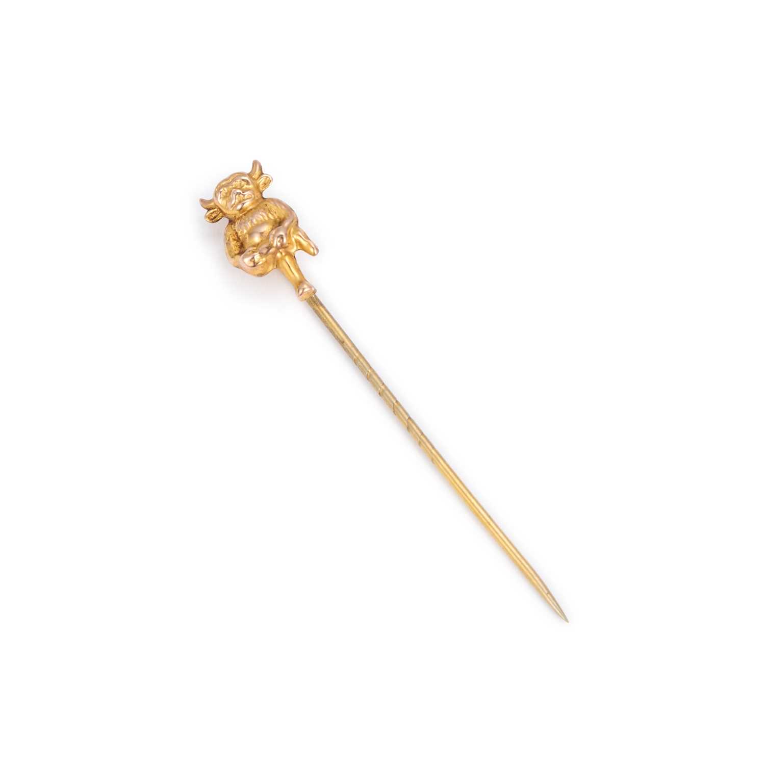 Lot 981 - A LINCOLN IMP STICK PIN