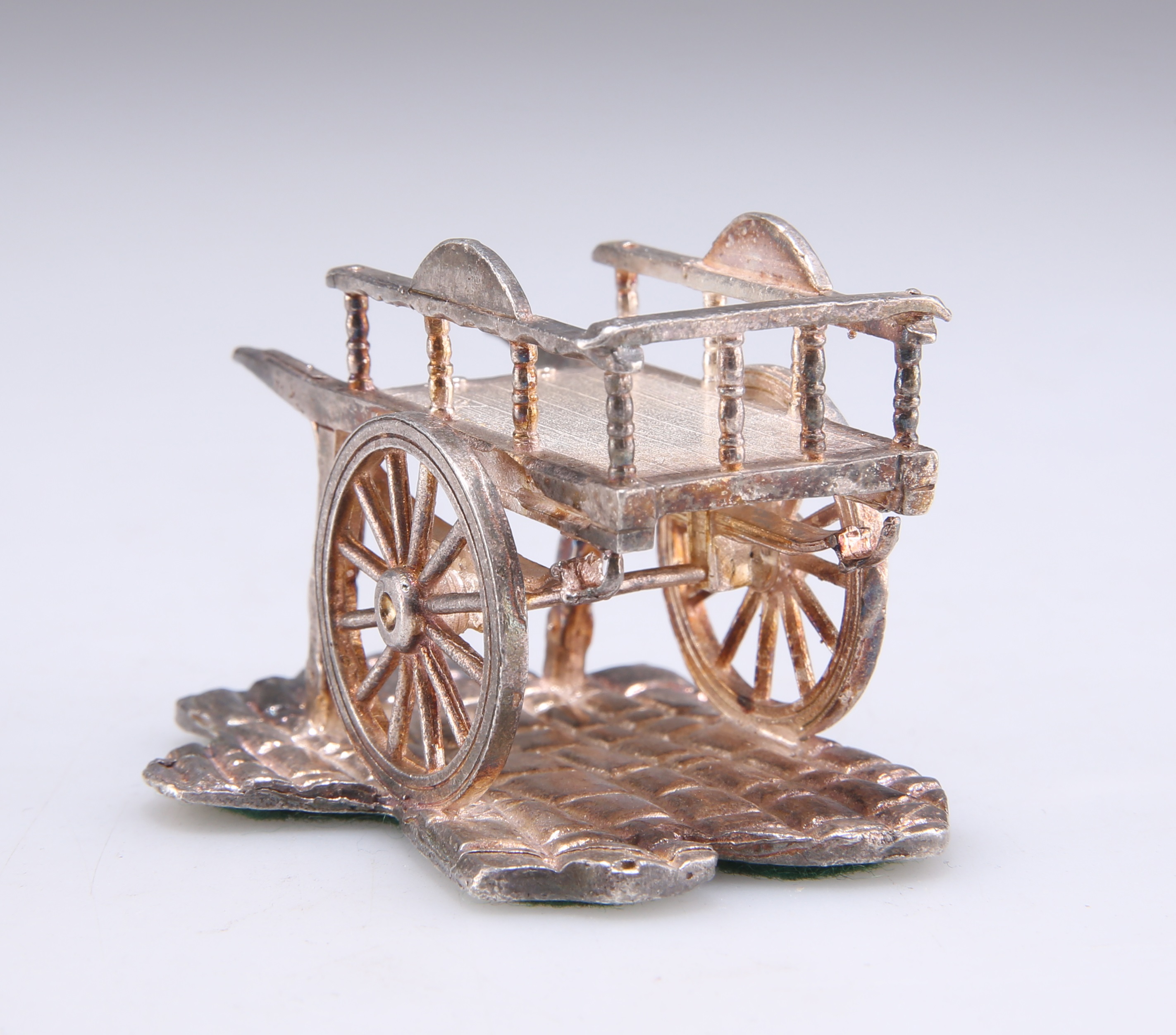 Lot 1035 - AN ELIZABETH II SILVER MODEL OF A