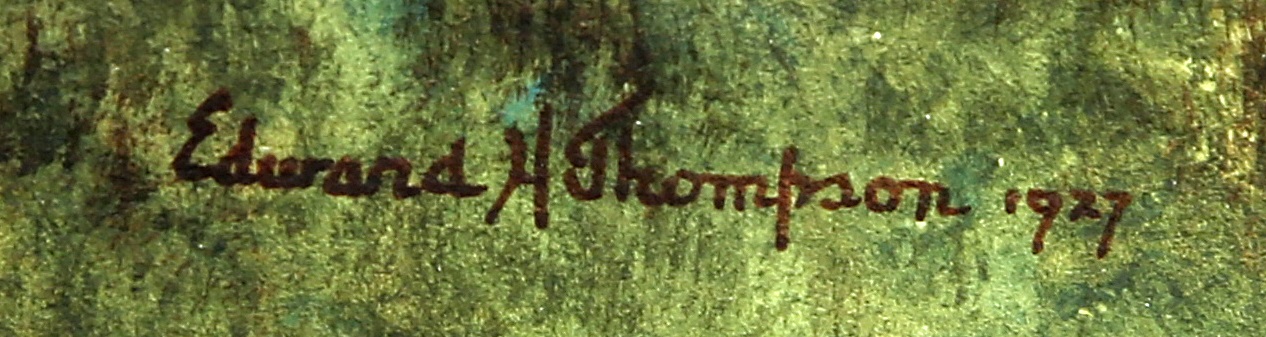 Lot 4132 - EDWARD H THOMPSON (1879-1949)