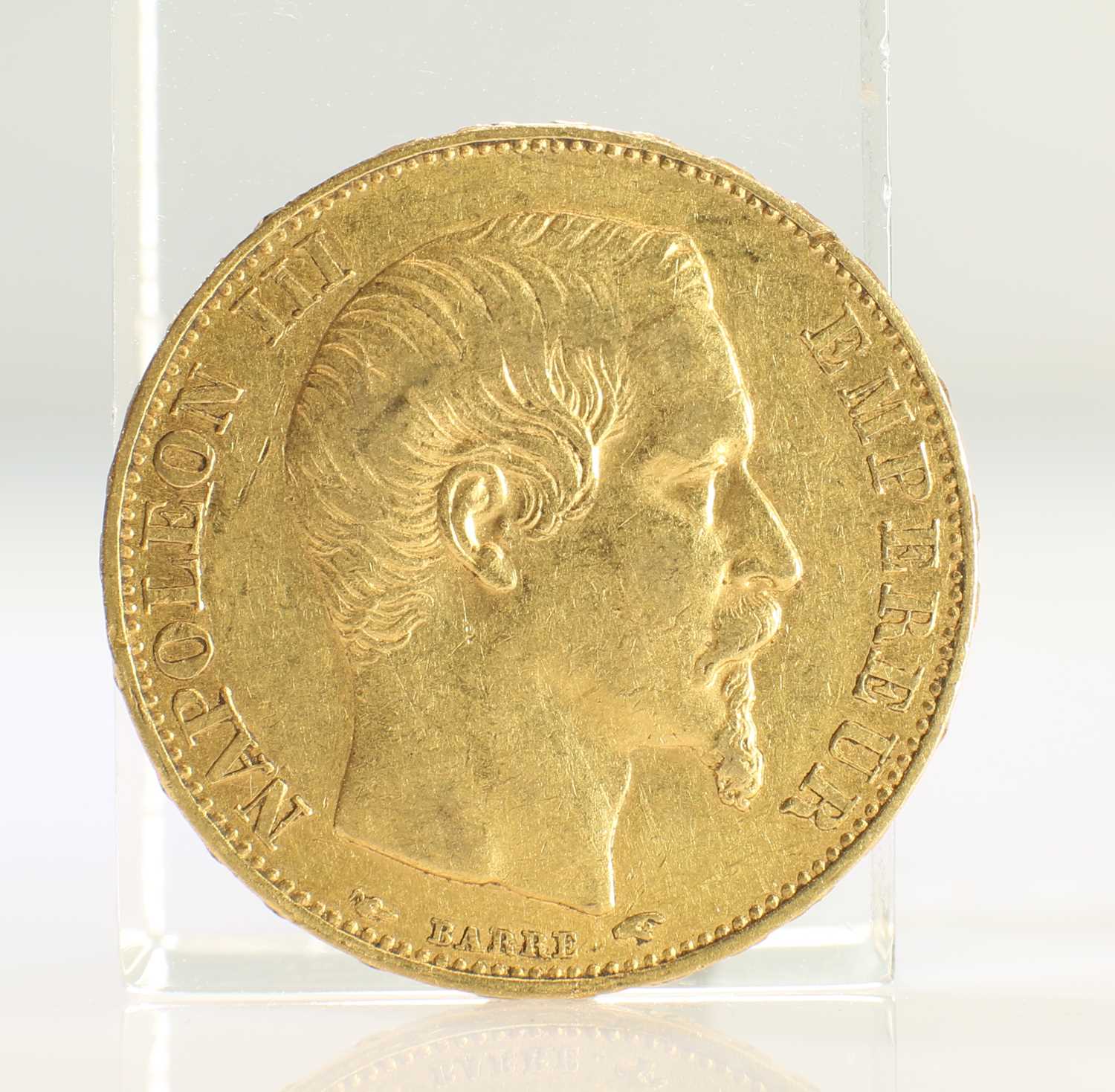 Lot 415 - 1855 FRENCH GOLD COIN, 20 FRANCS - NAPOLEON