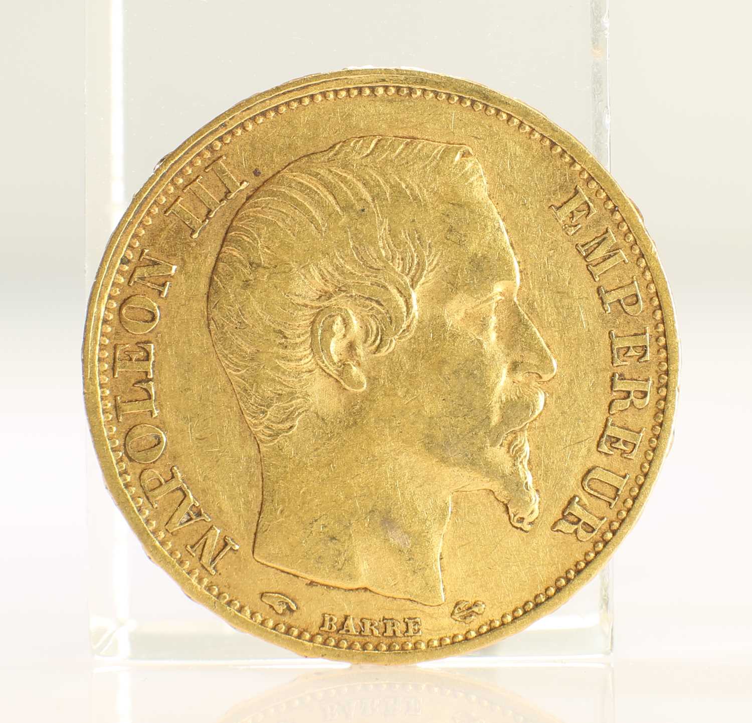 Lot 423 - 1860 FRENCH GOLD COIN, 20 FRANCS - NAPOLEON