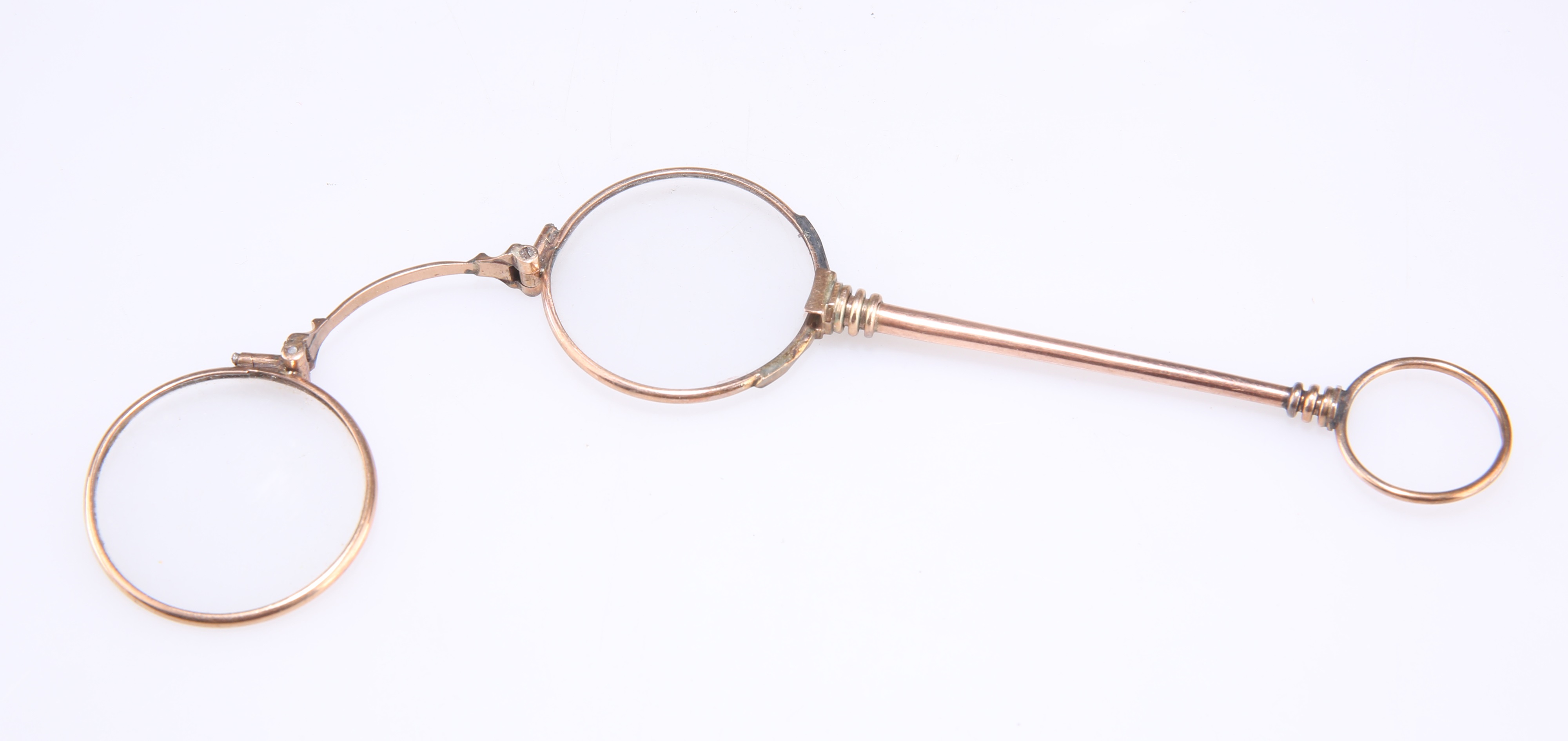 Lot 375 - A LORGNETTE, CIRCA 1900