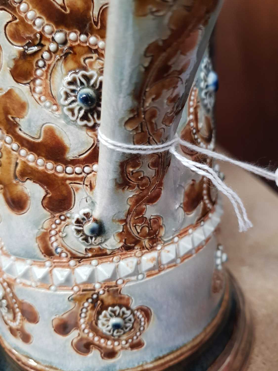 Lot 157 - GEORGE TINWORTH FOR DOULTON LAMBETH, A