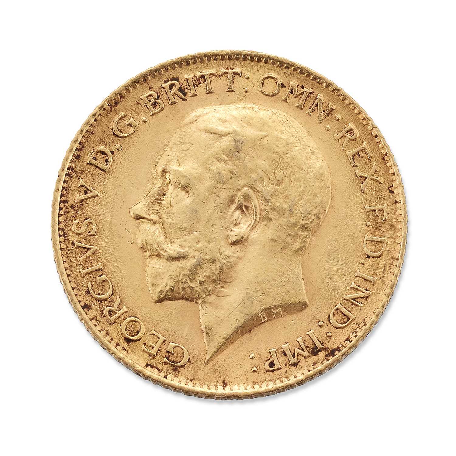 Lot 2160 - GEORGE V (1865-1936), HALF SOVEREIGN